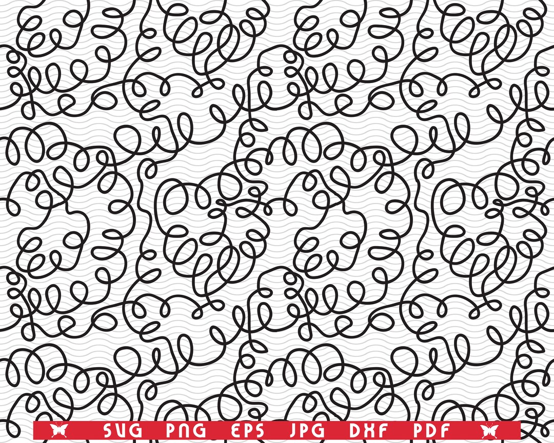 SVG Wire Wrapping, Freehand, Seamless Pattern,digital Clipart, Files ...