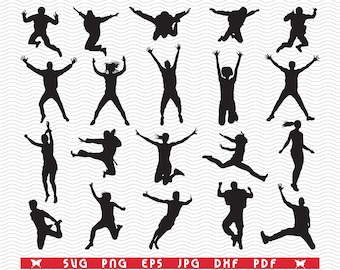 Bungee Jumping SVG Bundle for Cutting Cut Files Silhouette - Etsy