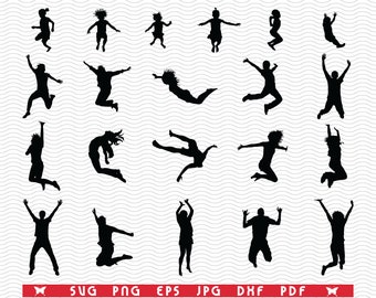 Bungee Jumping SVG Bundle for Cutting Cut Files Silhouette - Etsy