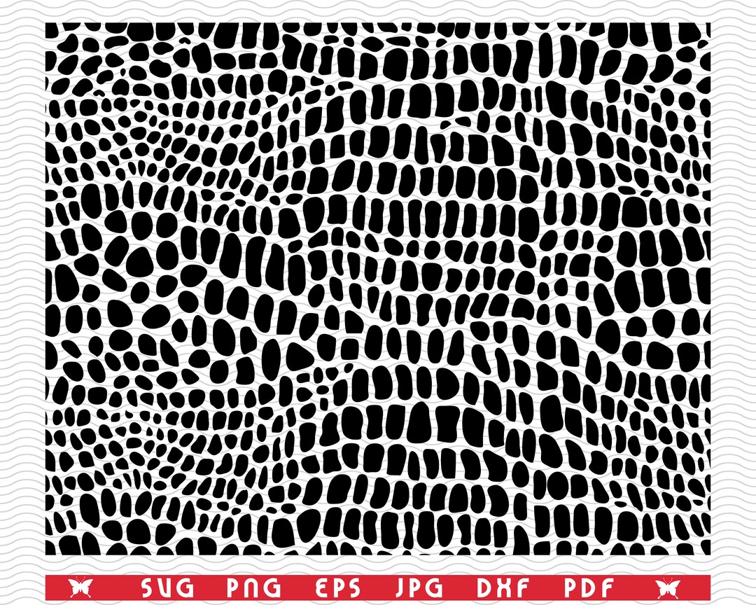 SVG Alligator Skin, Seamless Pattern, Digital Clipart, Files Eps, Jpg ...