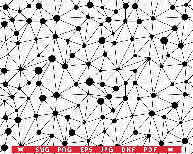 SVG Triangles Grid, Seamless Pattern, Digital Clipart, Files Eps, Jpg ...