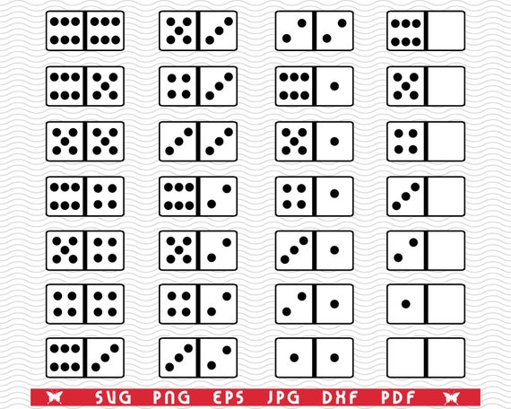 Domino Game Clipart