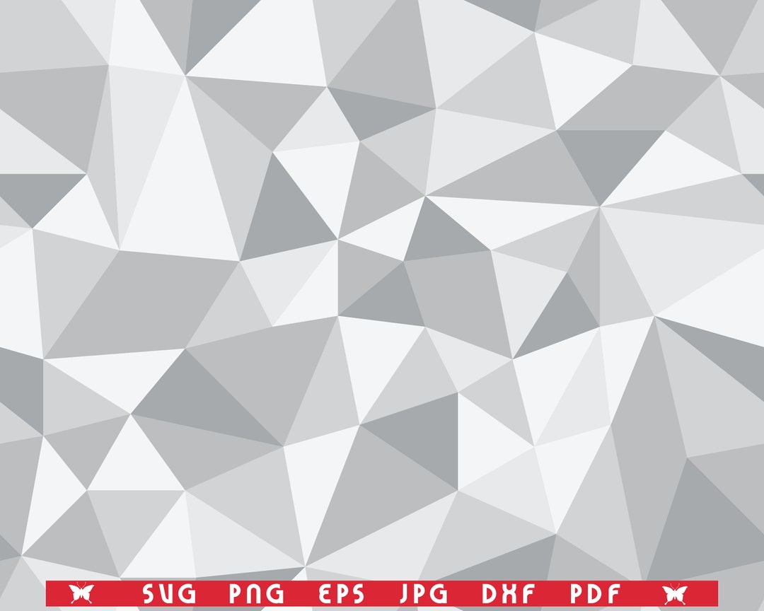 SVG Triangles, Seamless Pattern, Digital Clipart, Files Eps, Jpg ...