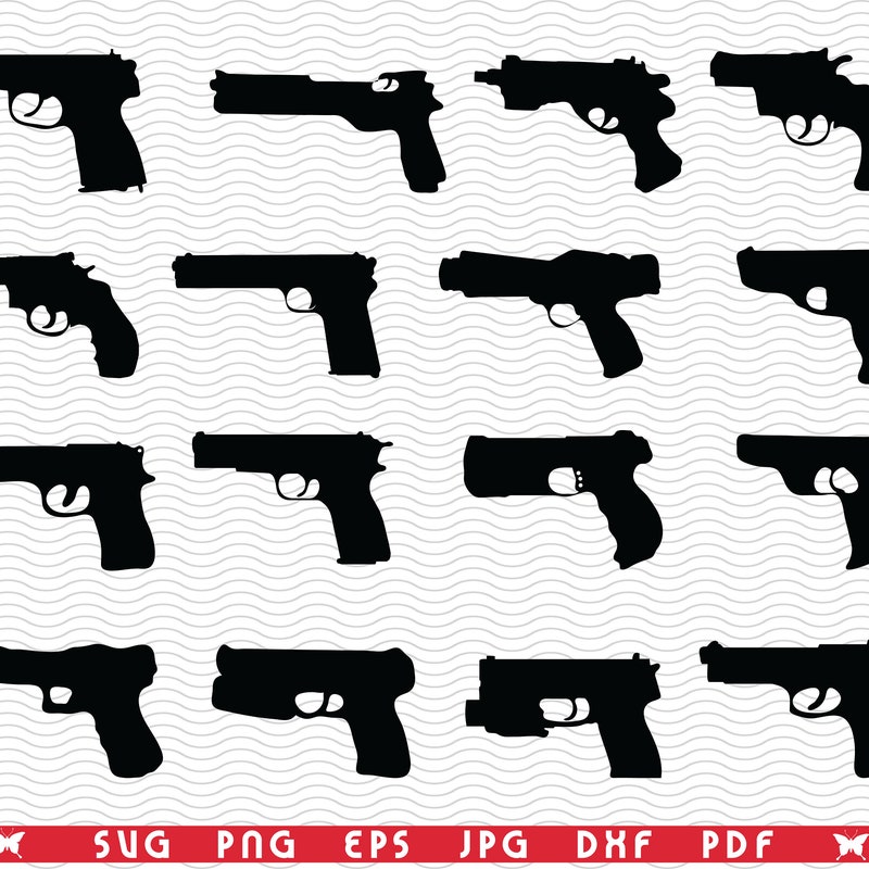 Firearms Svg - Etsy