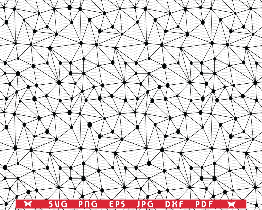 SVG Triangles Grid, Seamless Pattern, Digital Clipart, Files Eps, Jpg ...