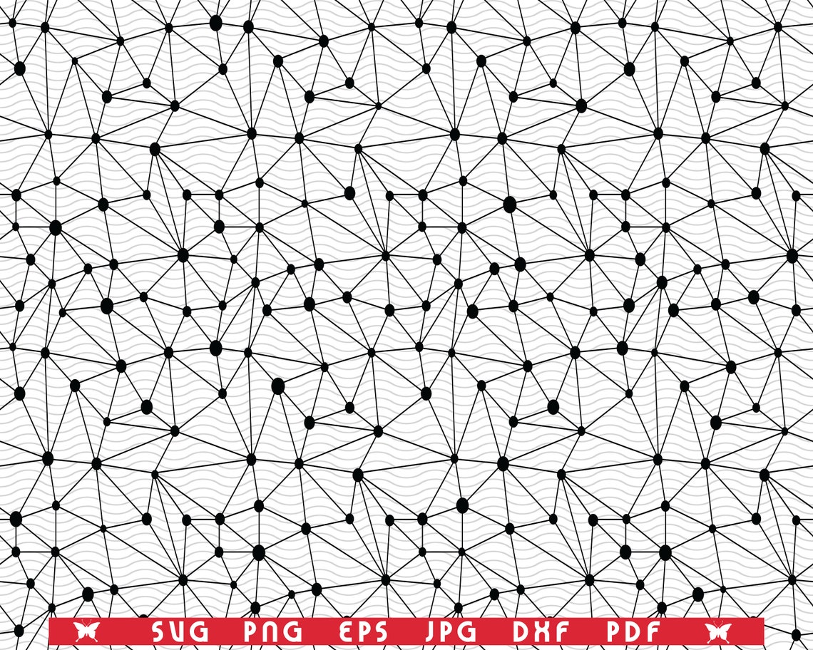 SVG Triangles Grid, Seamless Pattern, Digital Clipart, Files Eps, Jpg ...