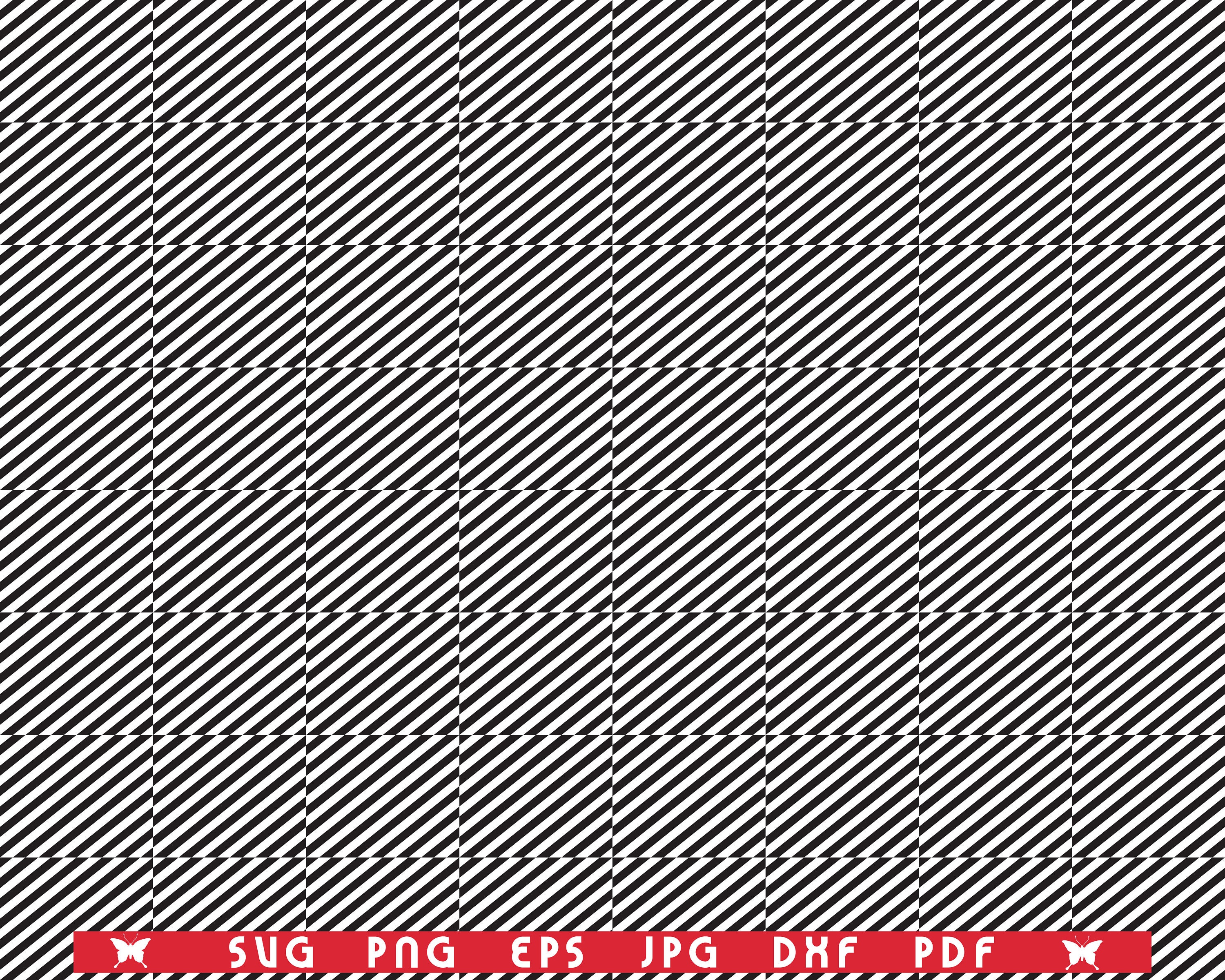 SVG Diagonal Lines, Pattern Seamless, Digital Clipart, Files Eps, Jpg ...