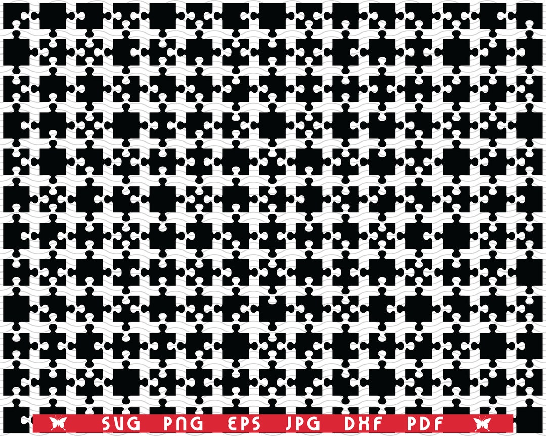 Large Jigsaw Puzzle SVG for Cricut, Silhouette, Inkspace, Scanncut ...