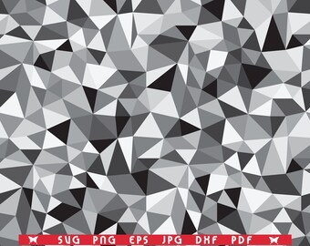 SVG Gray Circles Seamless Pattern Digital Clipart Eps Jpg - Etsy