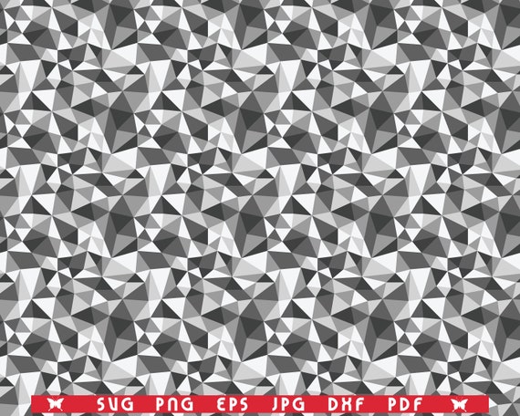 pdf dxf png eps Triangle pattern svg Embellishments Papercraft etna.com.pe
