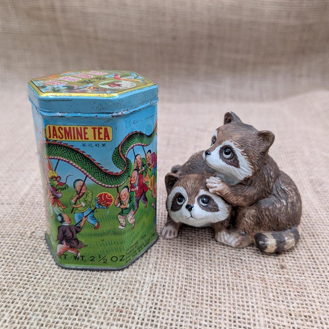 Jasmine Tea Tin: Kwong Sang Tea Co., Hong Kong - Etsy