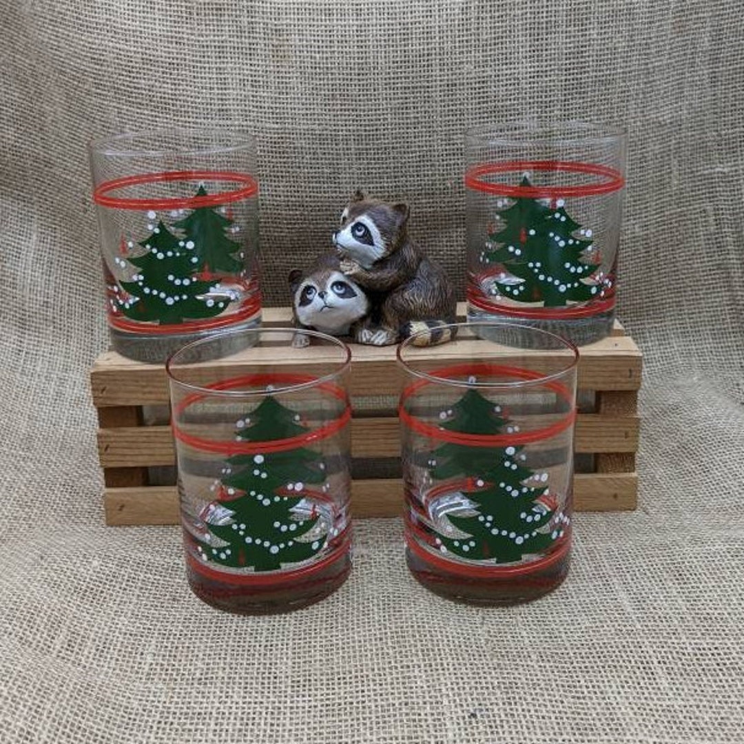 Waechtersbach Christmas Tree Glasses, Double Old Fashioned or Rocks ...