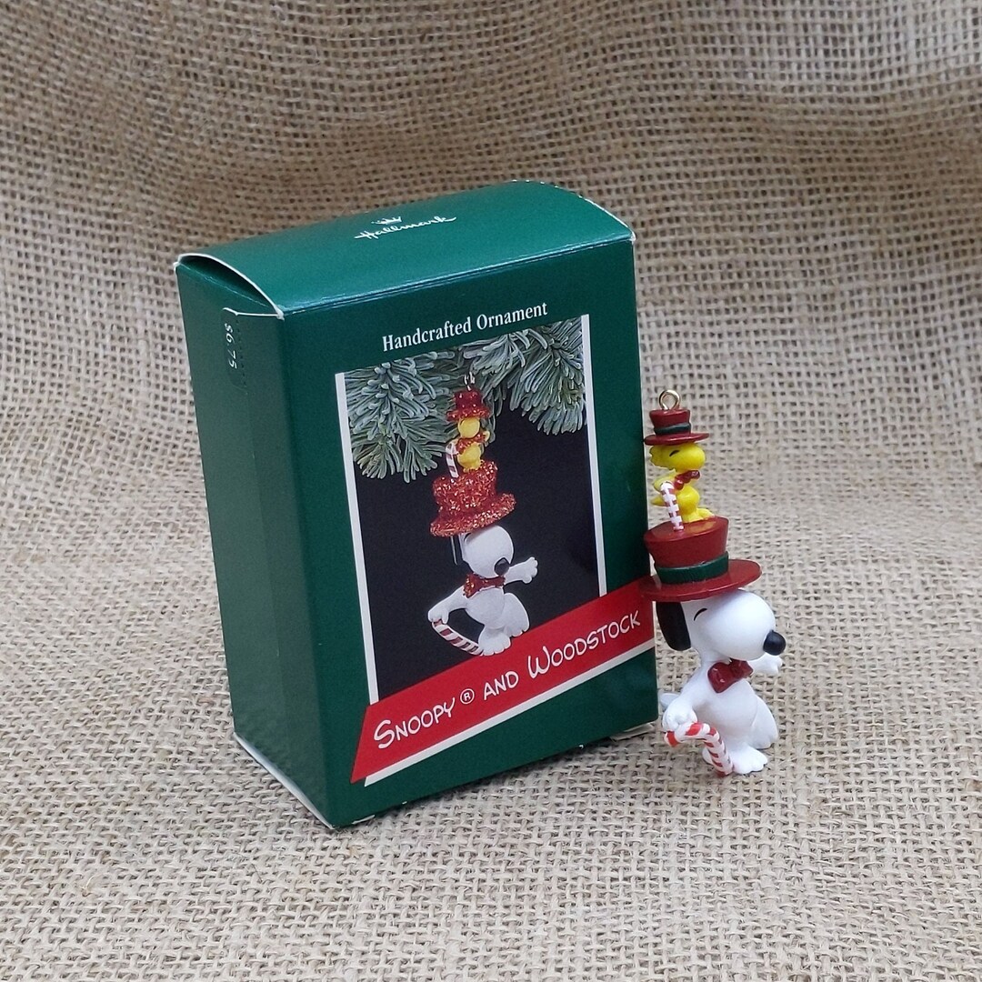Snoopy Woodstock Hallmark Keepsake Ornament, Peanuts, Snoopy and ...