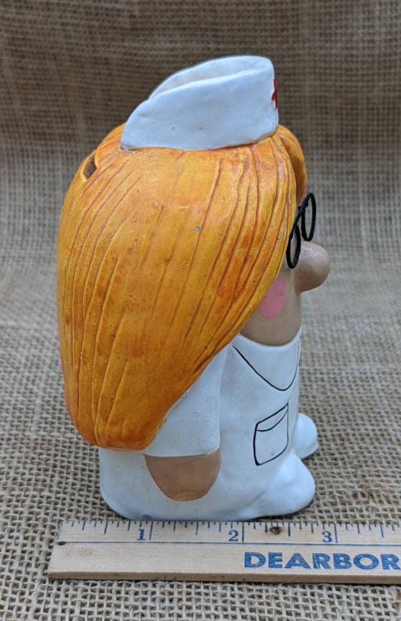 Nurse Bank 1979 Enesco Nurse Coin Bank Cartoon Style Health - Etsy