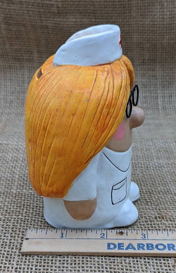 Nurse Bank 1979 Enesco Nurse Coin Bank Cartoon Style Health - Etsy