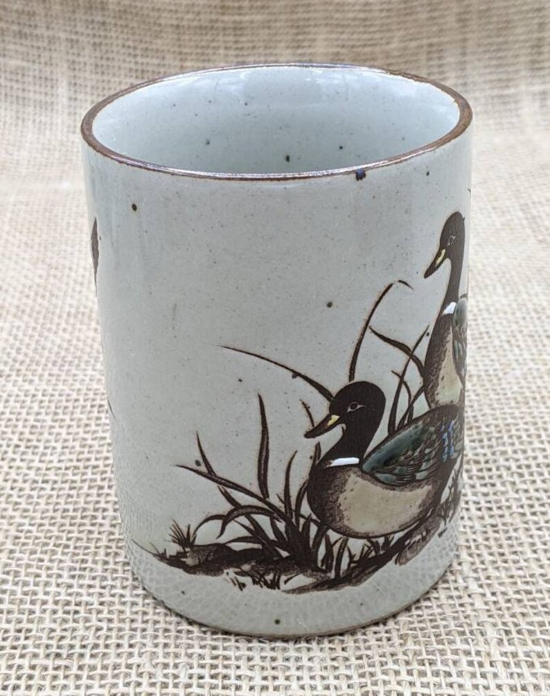 Otagiri Duck Mugs Set of 4 Made in Japan Mallard Duck Mugs | Etsy