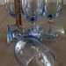 Water Goblets, Misty Blue Swirl Sapphire by Libbey Glass Company, Light ...