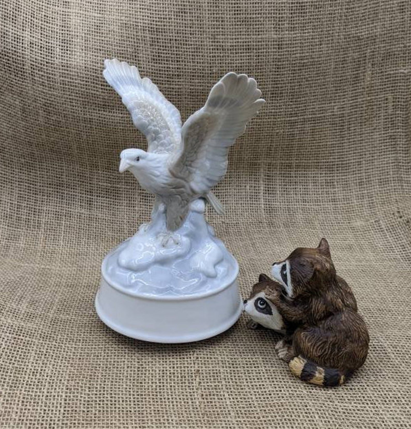 Bald Eagle Music Box Eagle in Flight Plays America the - Etsy