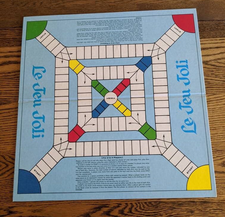 Pachisi Board Game the Game of India 1967 Western Publishing | Etsy