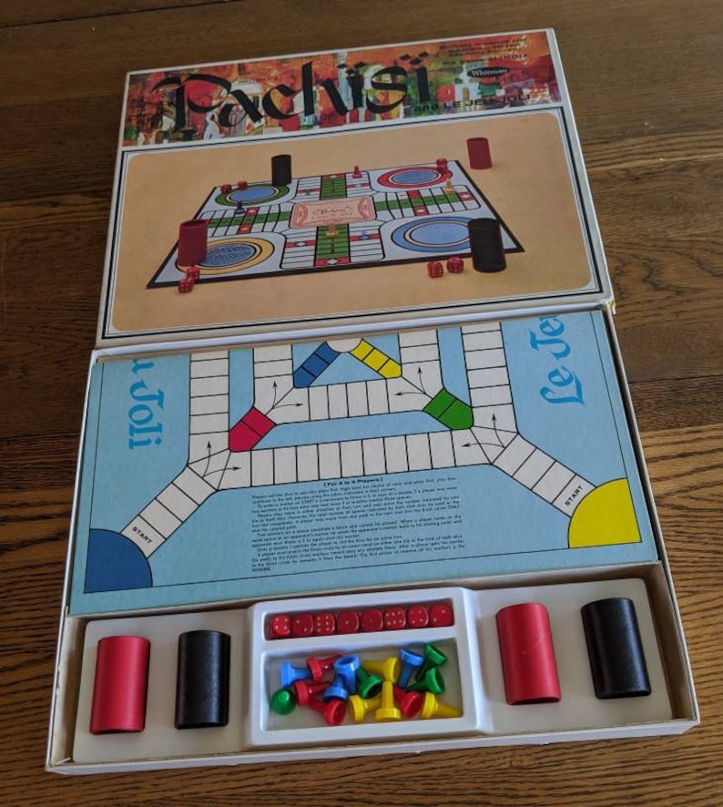 Pachisi Board Game the Game of India 1967 Western Publishing - Etsy