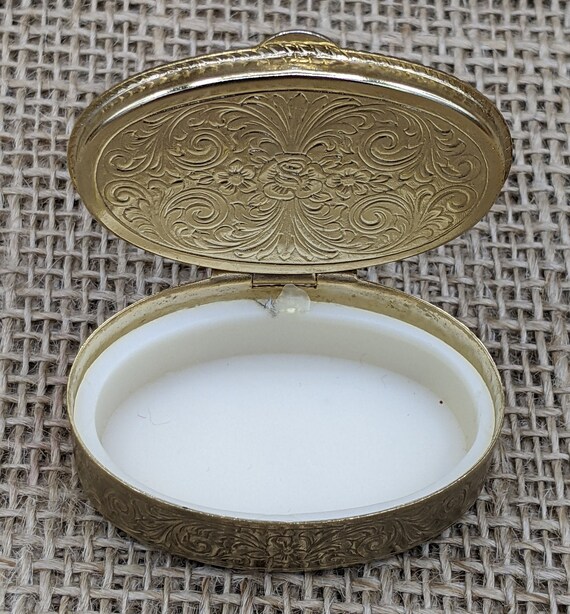 Oval Pill Box, Tower Bridge London Porcelain Hinged T… - Gem