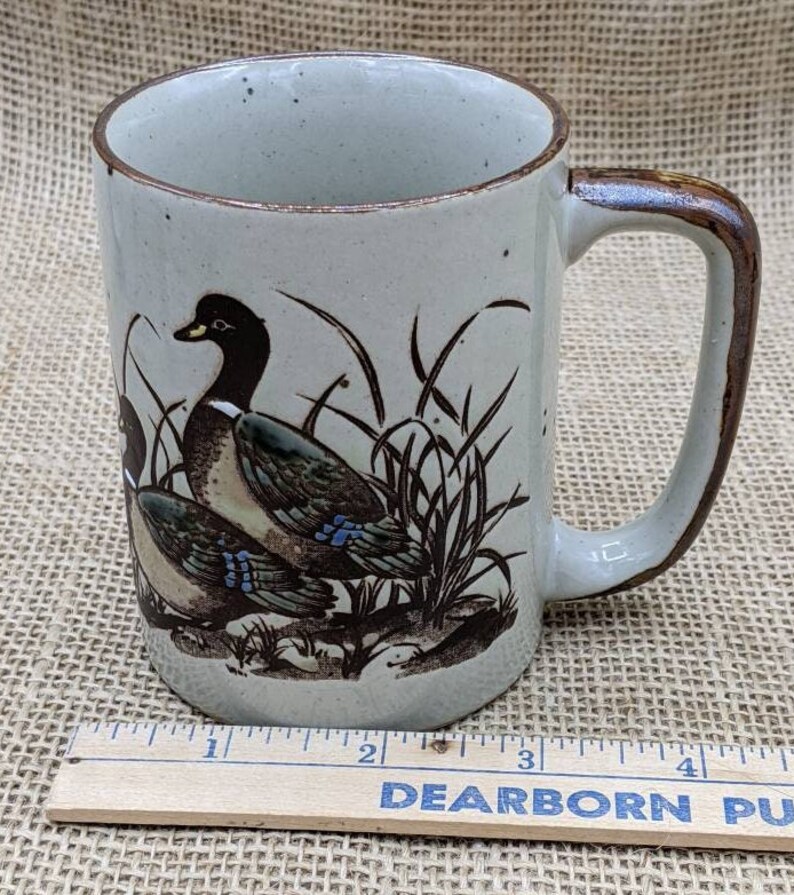 Otagiri Duck Mugs Set of 4 Made in Japan Mallard Duck Mugs | Etsy
