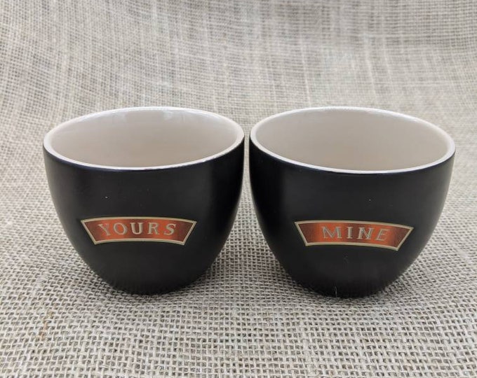 Yours & Mine Bailey's Irish Cream Cups, Handless Coffee Cups, Brown ...