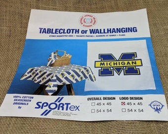 University of Michigan Banner - Etsy