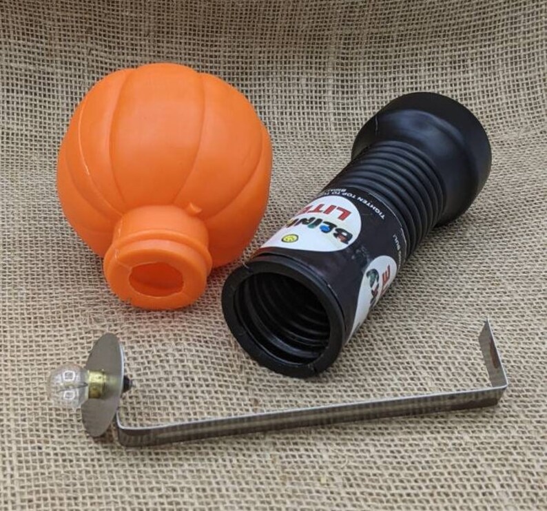 Blow Mold Blinky Lite Trick or Treat Flash Light Blow Mold - Etsy