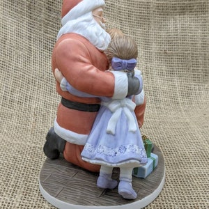 Enesco Santa Figurine Thank You Santa Treasured | Etsy