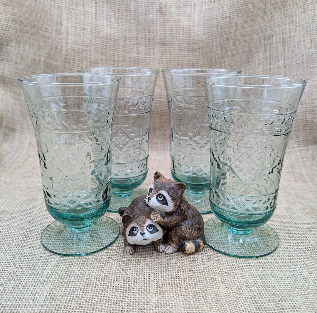 Studio Nova Adirondack Green Iced Tea Glasses - Set of 4 - Etsy