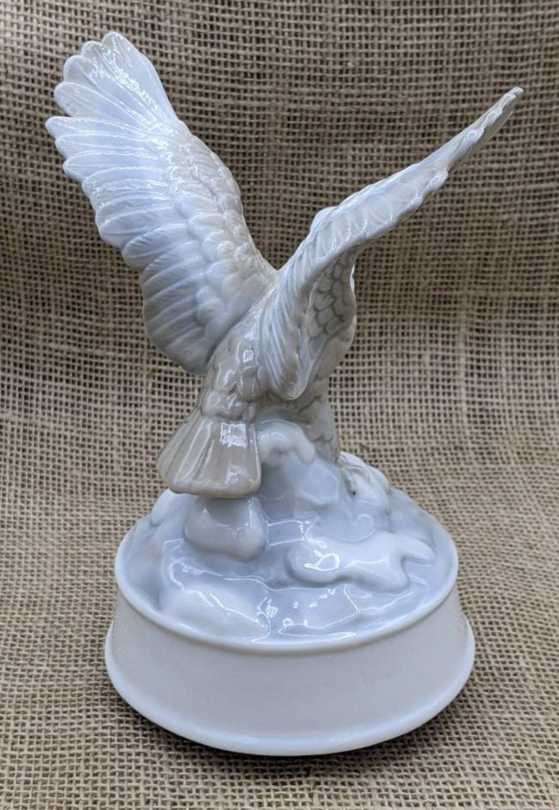 Bald Eagle Music Box Eagle in Flight Plays America the - Etsy