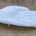 Milk Glass Cupped Hands Dish by Avon, Milk Glass Open Hand Dish With ...