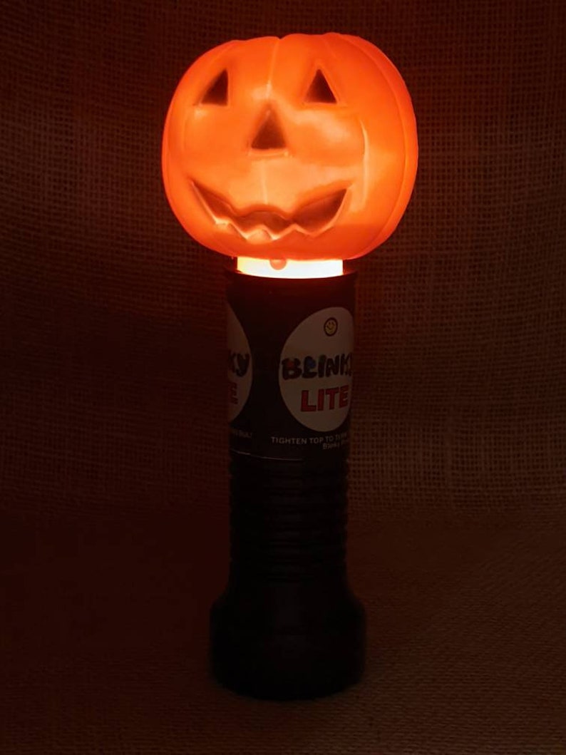 Blow Mold Blinky Lite Trick or Treat Flash Light Blow Mold - Etsy