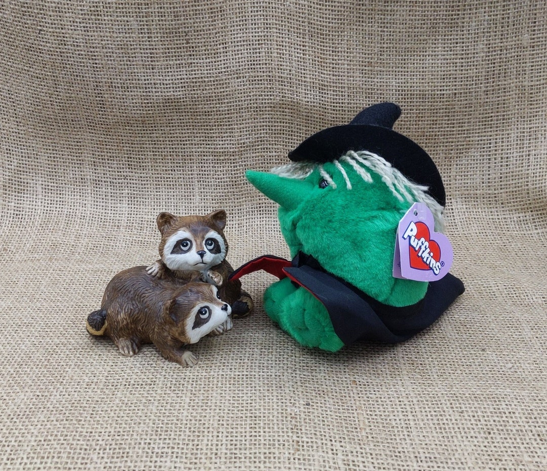 Puffkins Plush Witch: Hazel, Limited Edition Collection, 1997 - Etsy