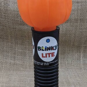 Blow Mold Blinky Lite Trick or Treat Flash Light, Blow Mold Jack O Lantern Flash Light 1980s - Etsy