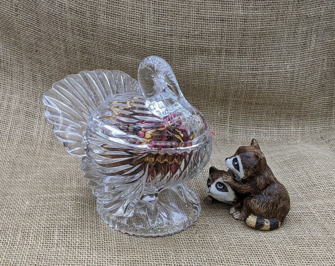Waterford Crystal Turkey Covered Candy Dish, Marquis by Waterford ...