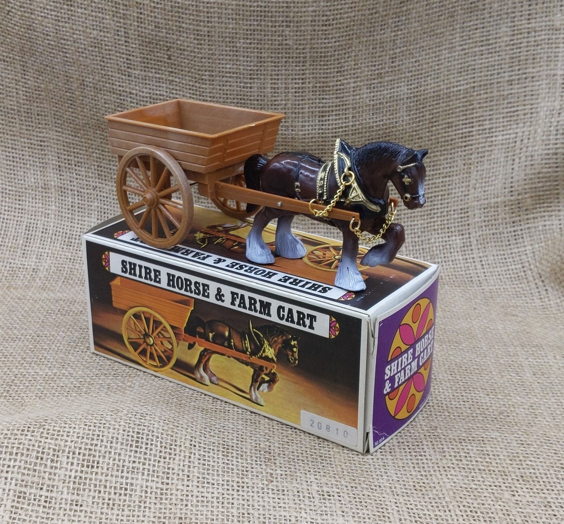 Farm With Horse Carriage