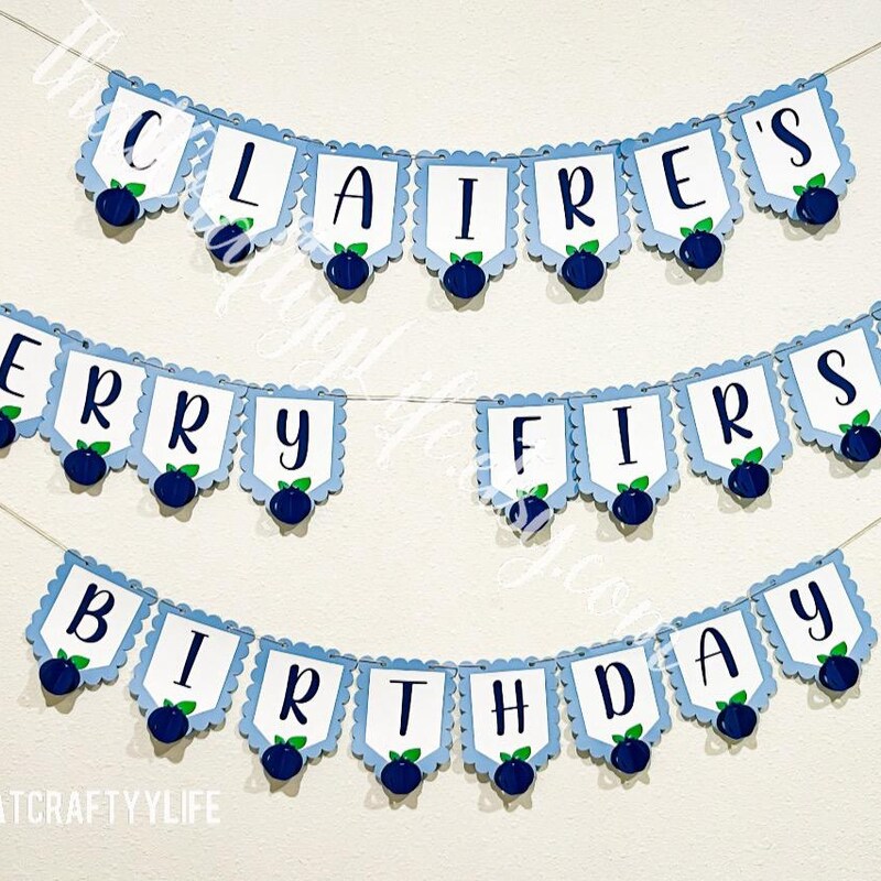 12 Month Banner - Etsy