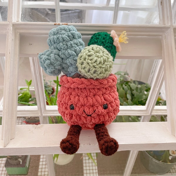 Desk Plant Plushie - Etsy