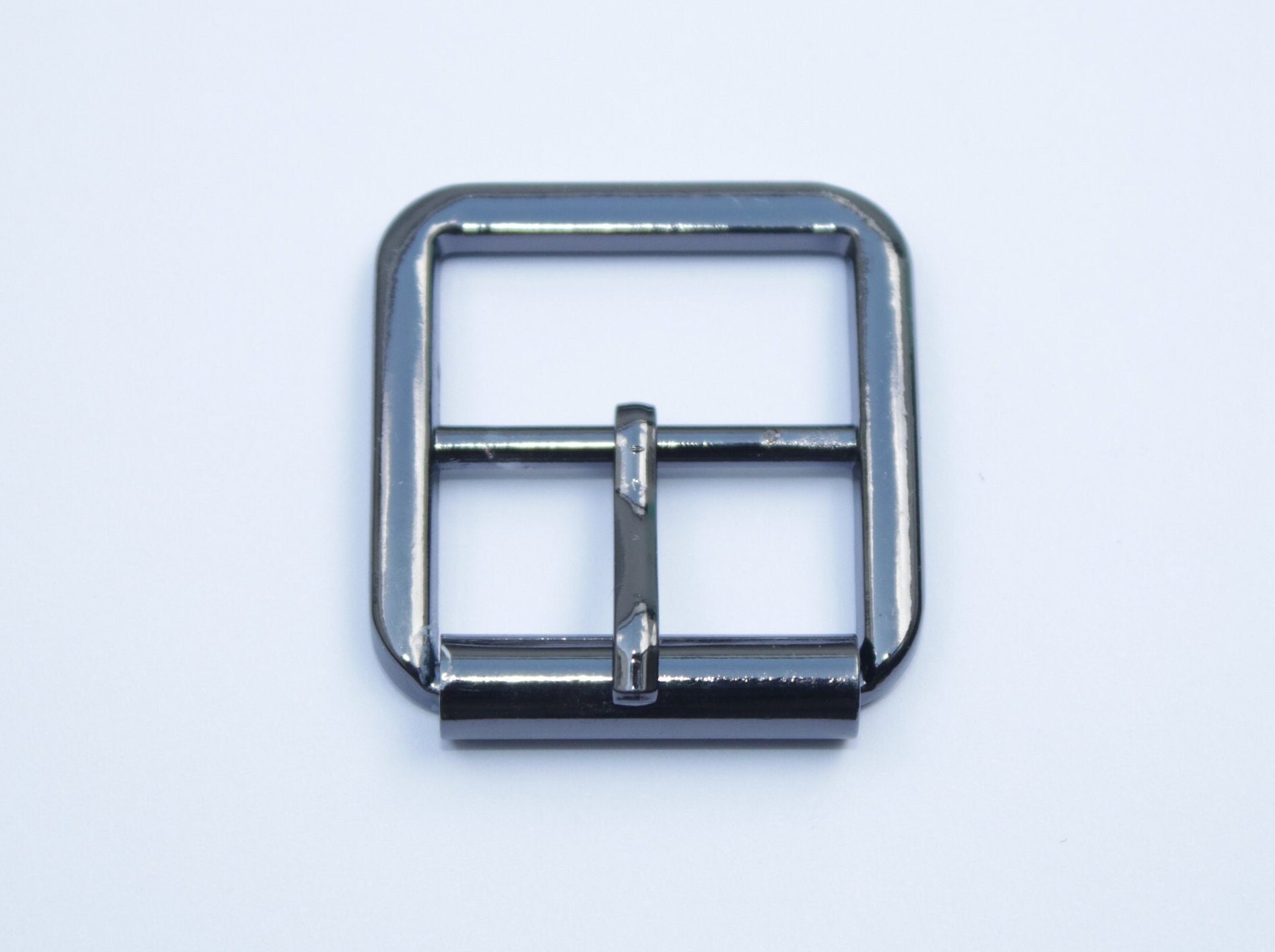 Schnalle 25 mm schwarz-silber Rollschnalle EUR 240/St. | Etsy