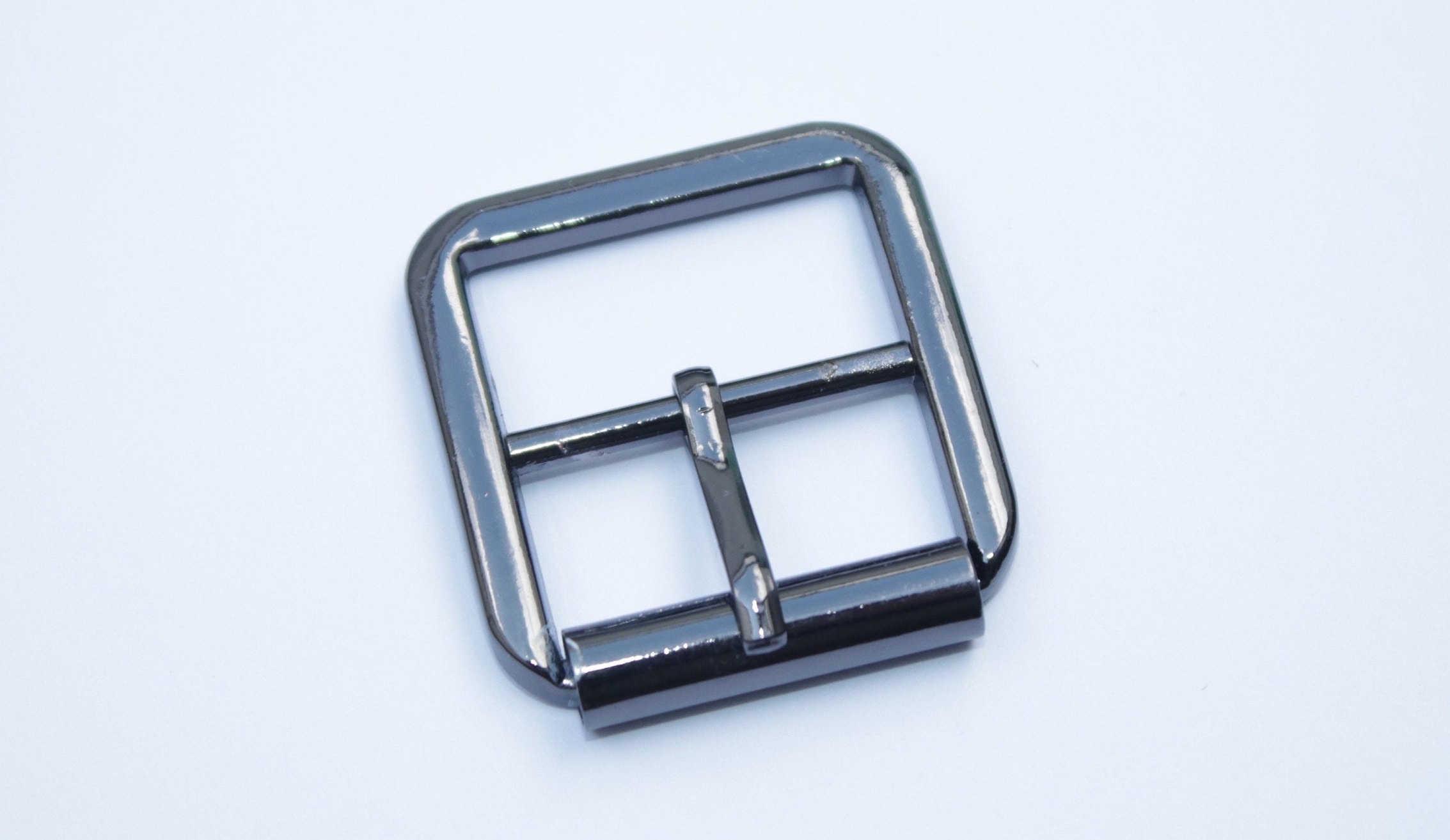 Schnalle 25 mm schwarz-silber Rollschnalle EUR 240/St. | Etsy