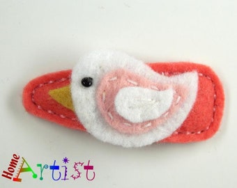 Bird hair clip | Etsy