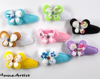 Felt hair clip | Etsy