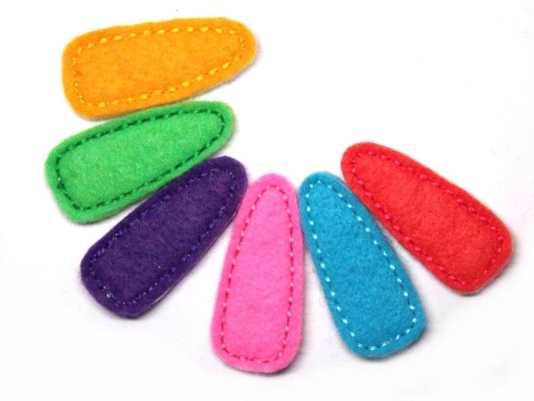 Set Hair Clips - Free Choice of Colors - Etsy