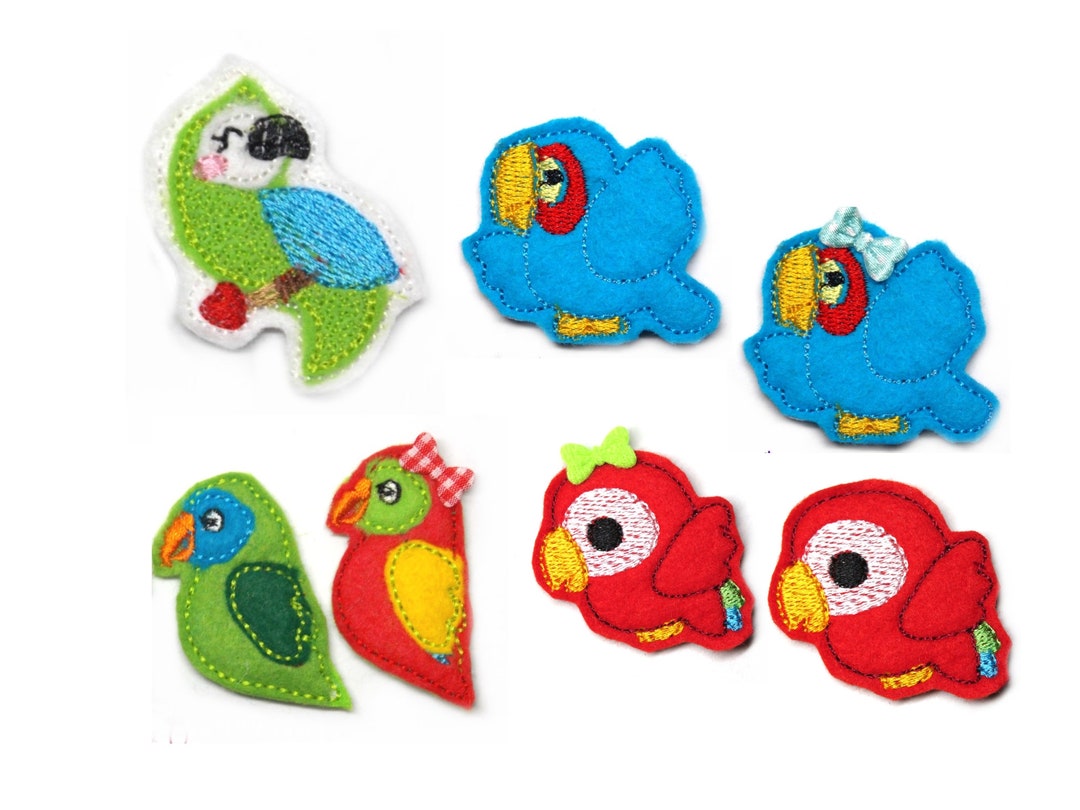 Parrot Baby Hair Clip - Etsy