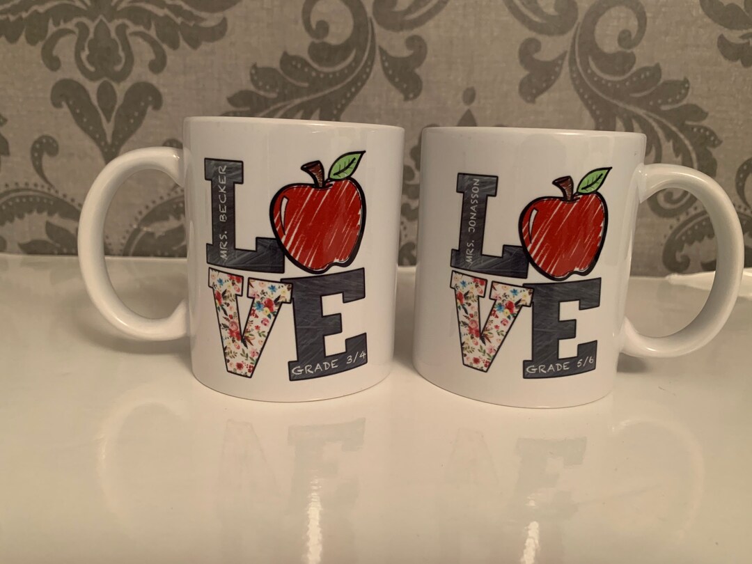 Teacher Gift// End of Year School Gift//teacher Mugs\\appreciation Gift ...