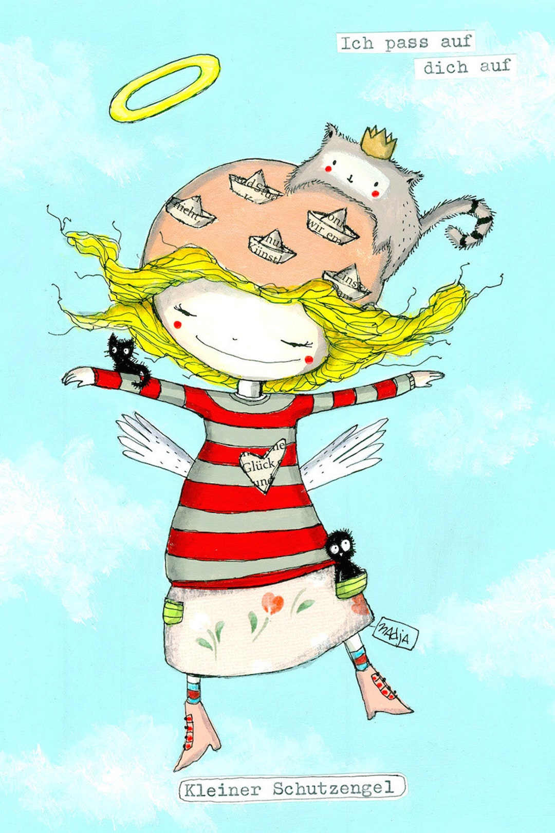 Guardian Angel for Girls - Etsy