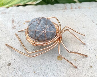 Copper Wire Spider - Etsy