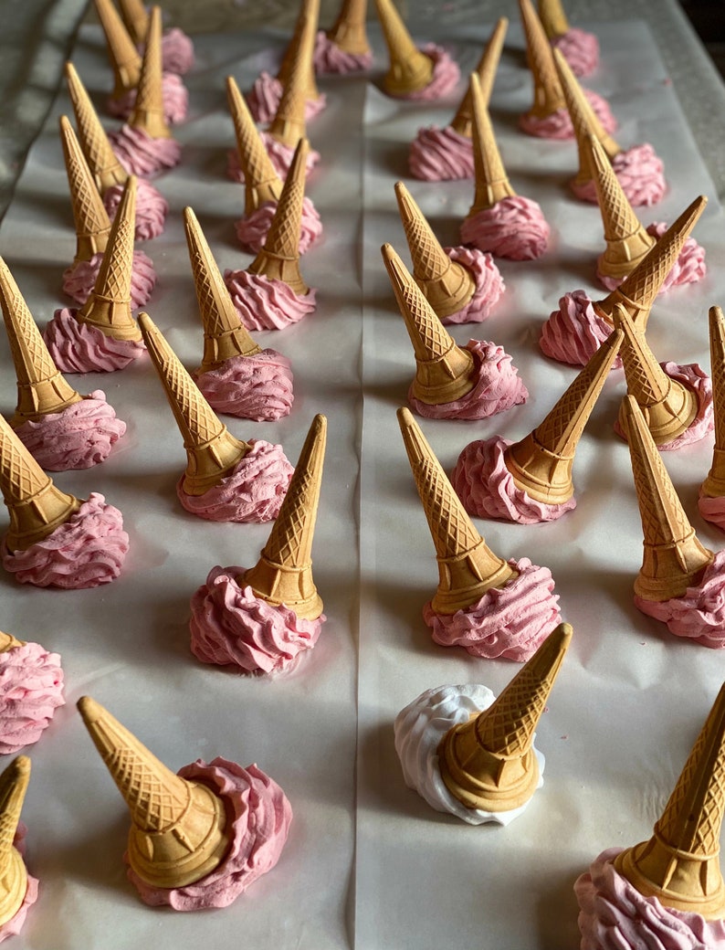 1 X Fake Ice Cream Cone Food Prop Replica Display Food Etsy